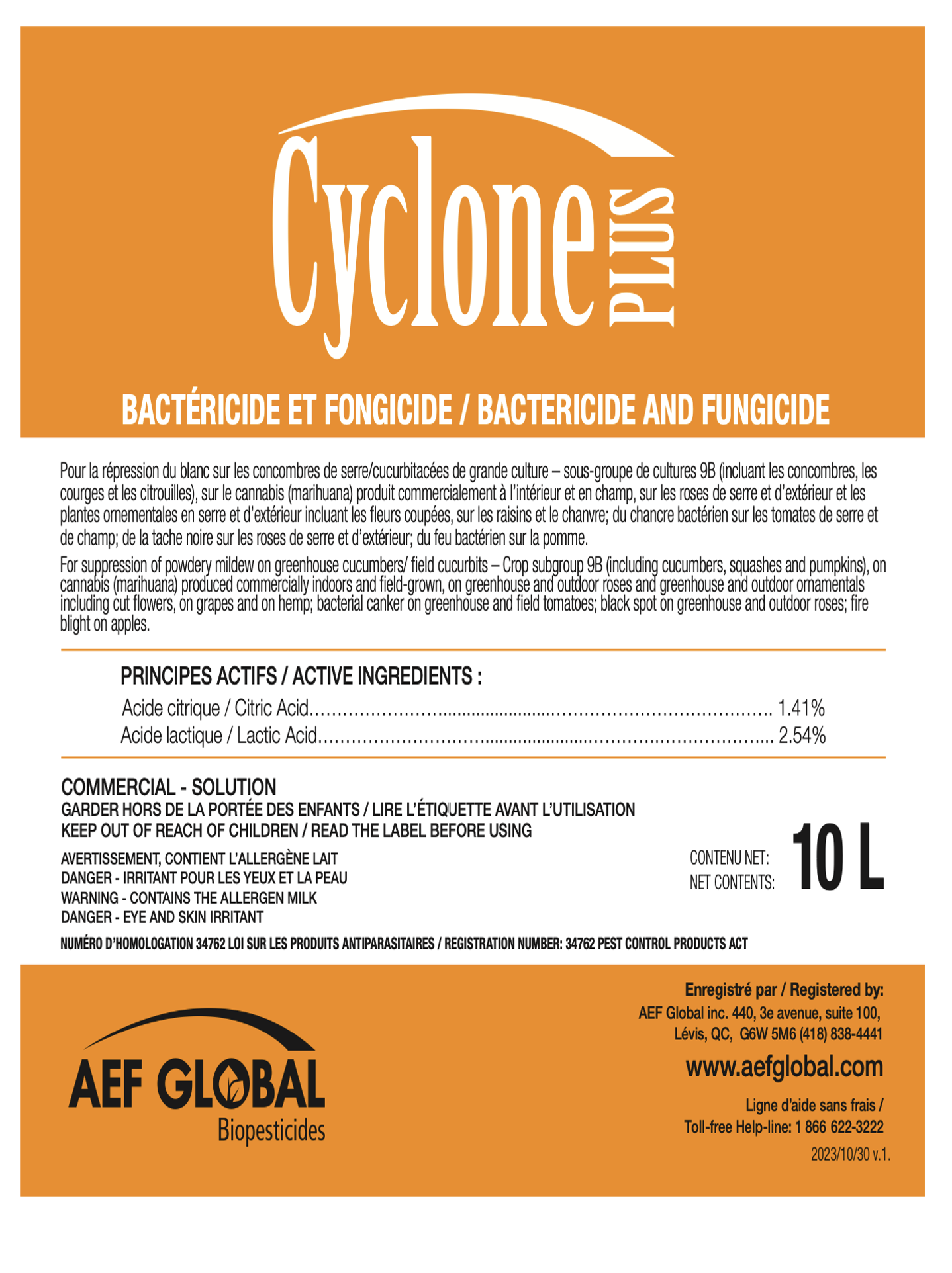 Cyclone PLUS - QualiCan QAP Services Inc.