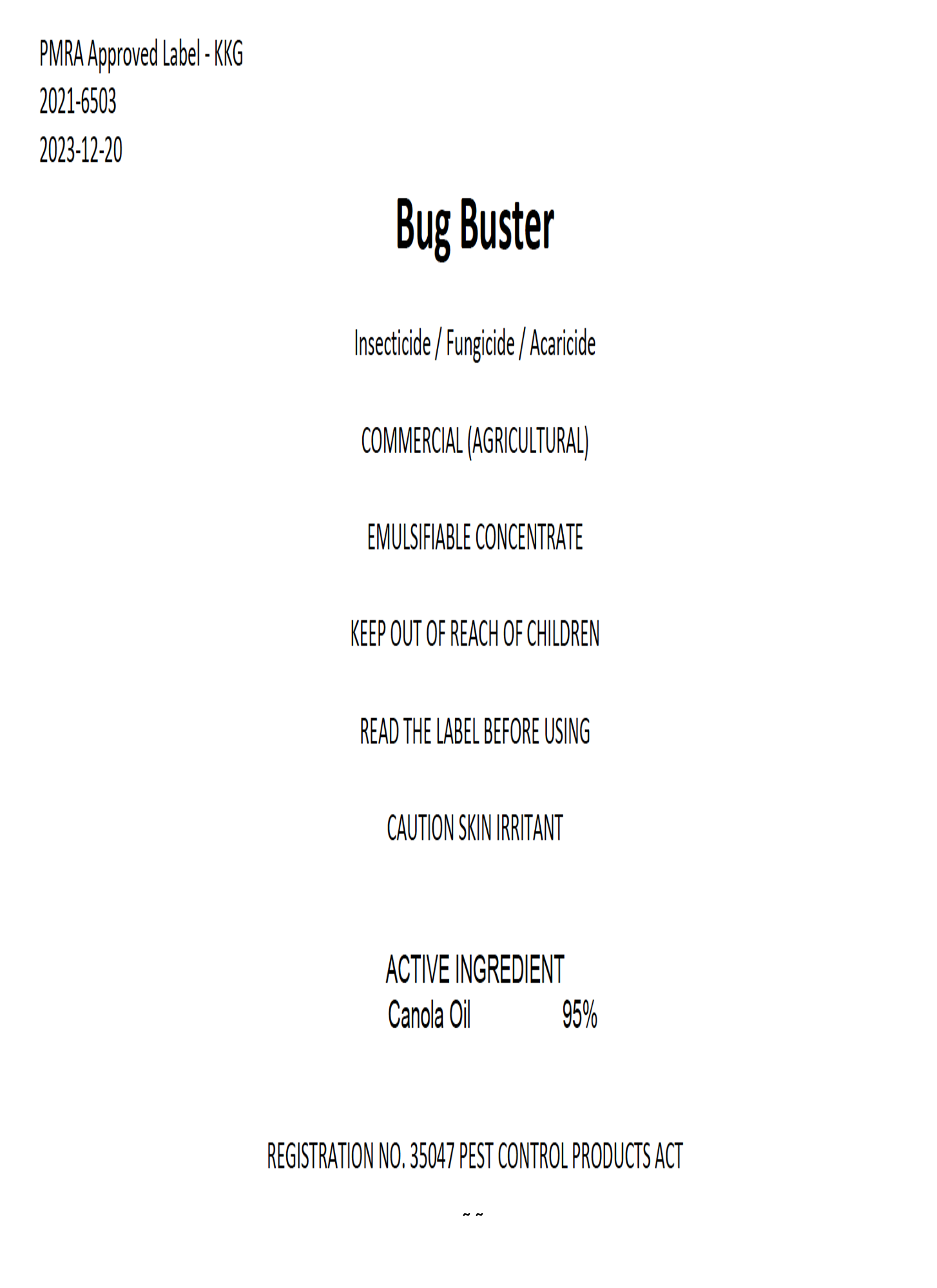 Bug Buster - QualiCan QAP Services Inc.