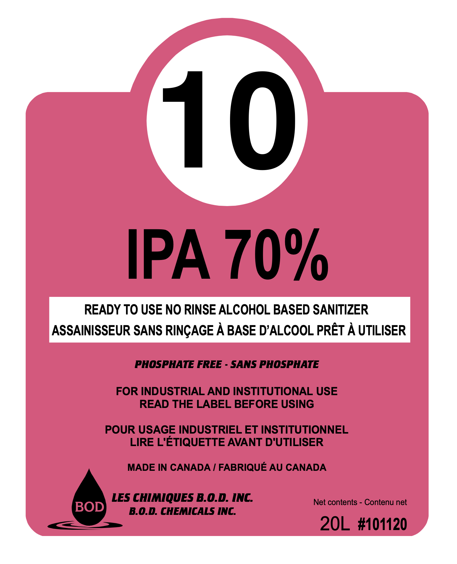 IPA 70% - QualiCan QAP Services Inc.