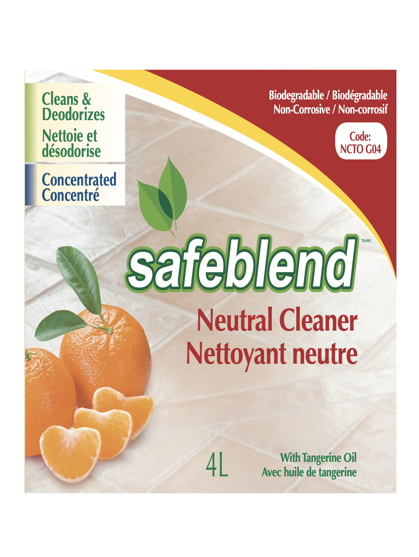 Safeblend Neutral Cleaner - QualiCan QAP Services Inc.