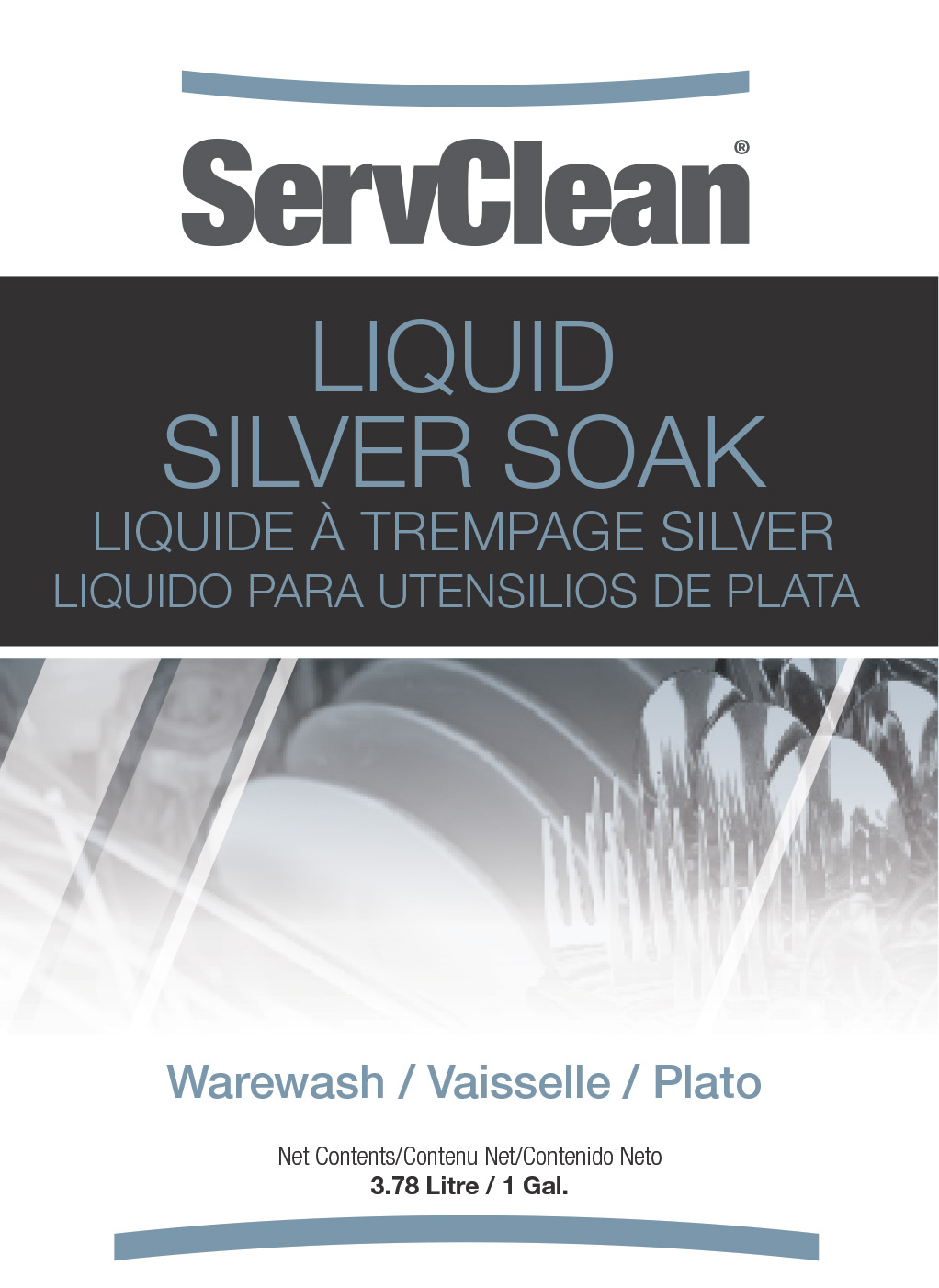 ServClean® Liquid Silver Soak - QualiCan QAP Services Inc.